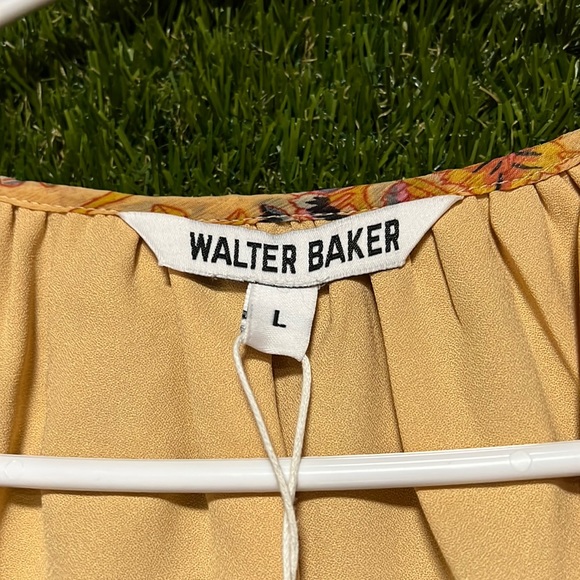 Walter Baker | Tops | Walter Baker Myka Floral Tiered Crinkle Chiffon ...